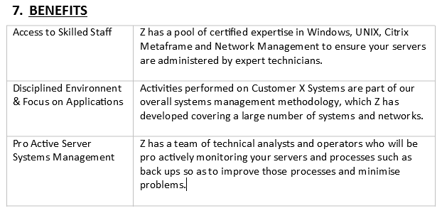 Outsourced IT Services Proposal - Examples, Best Practices & More ...