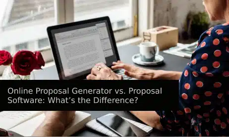 Online Proposal Generator vs. Proposal Software: What’s the Difference ...